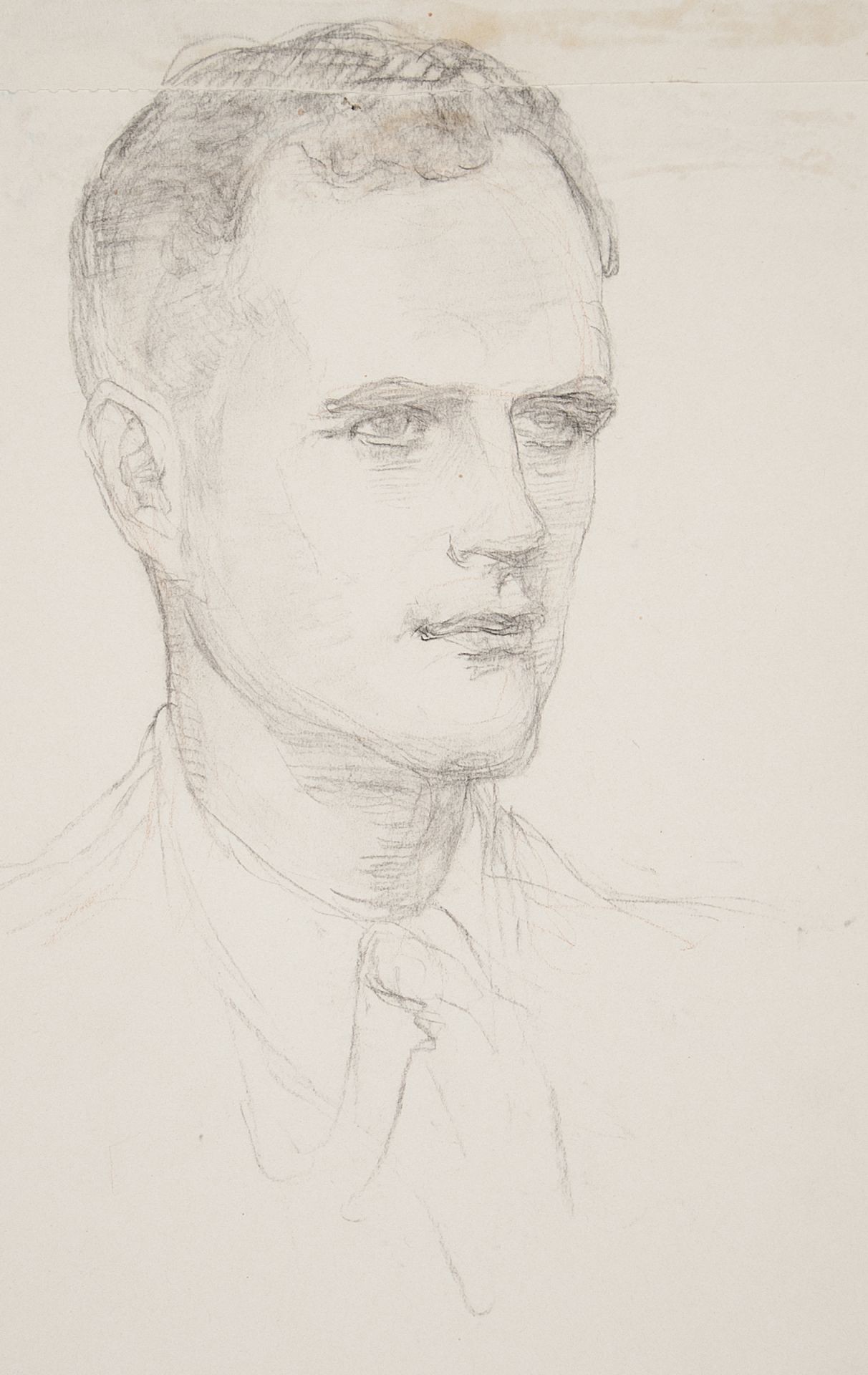 Portrait study of Stuart Smith, at the 1949 World Assembly for Moral Re ...