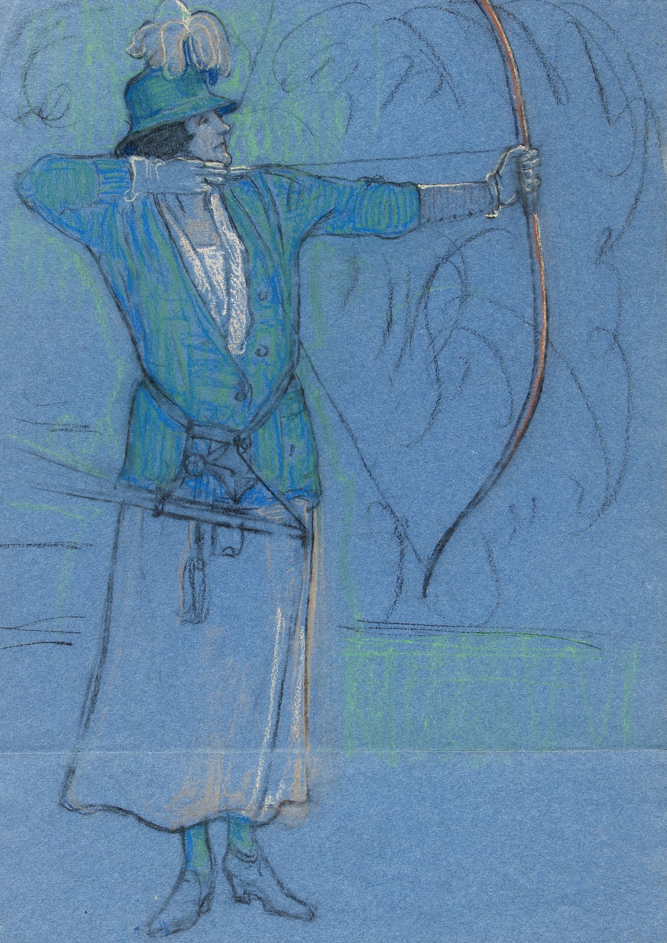 Portrait study of Lady Ethel Maud Warrender (née Ashley-Cooper), Wife ...