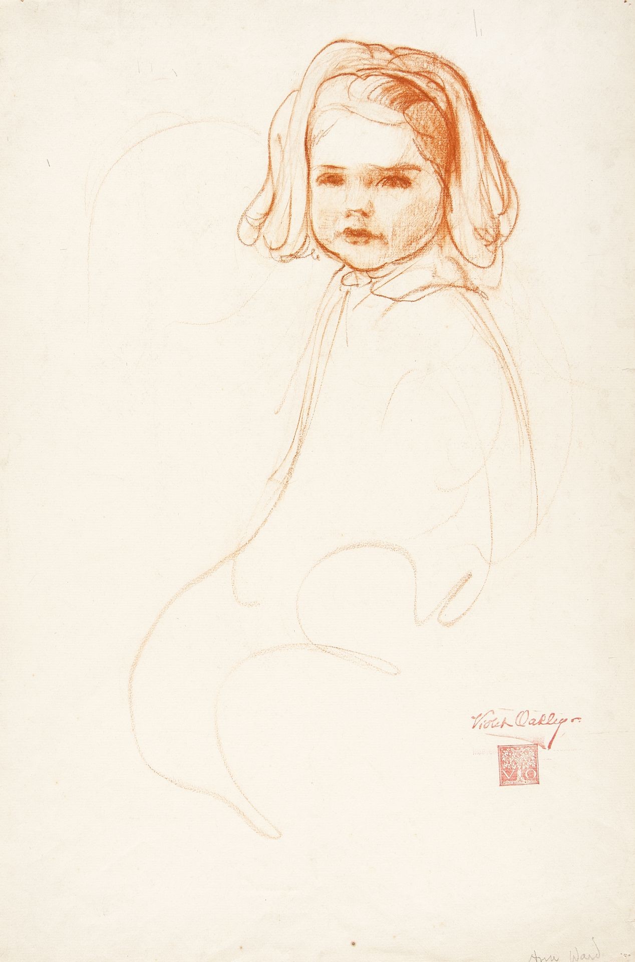 Portrait study of Ann Ward - Woodmere Art Museum