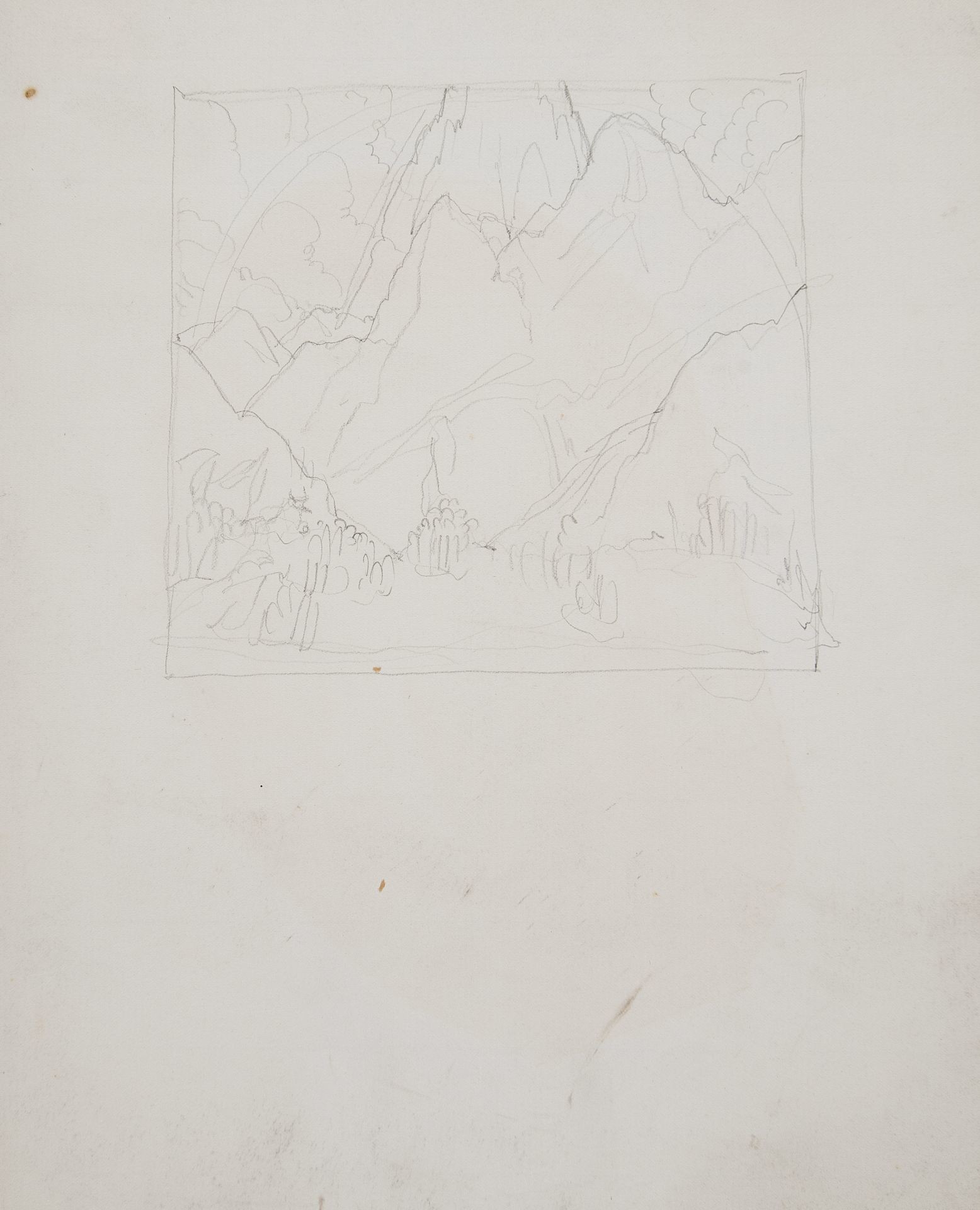 Study of mountains - Woodmere Art Museum