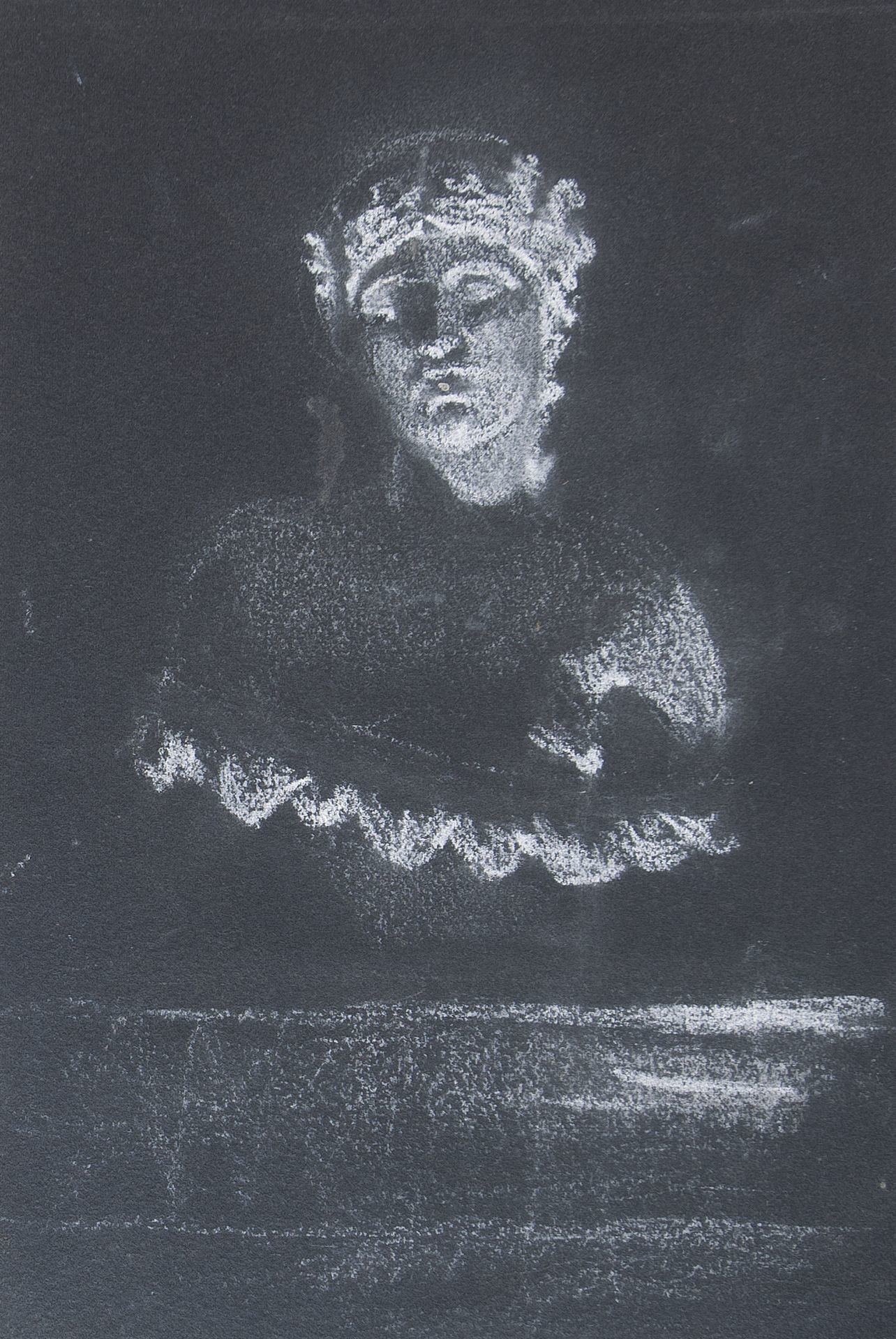 Study of portrait bust of nymph Clytie - Woodmere Art Museum