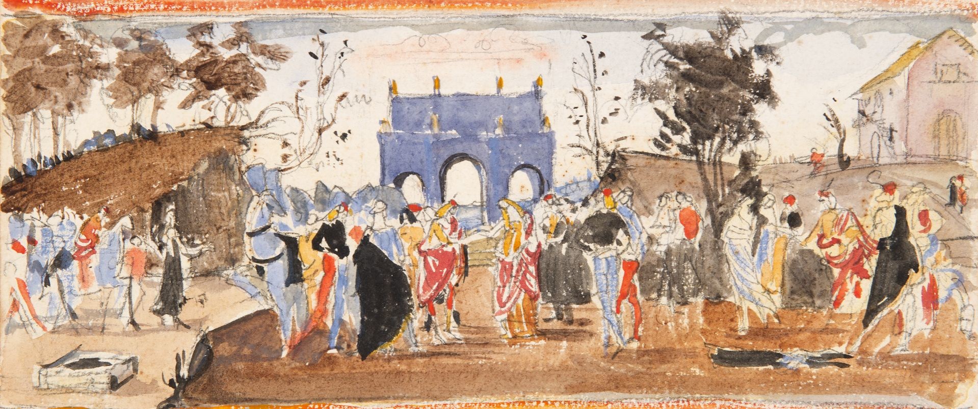 Study of "The Story of Griselda, Part 1: Marriage" from the Spalliera ...